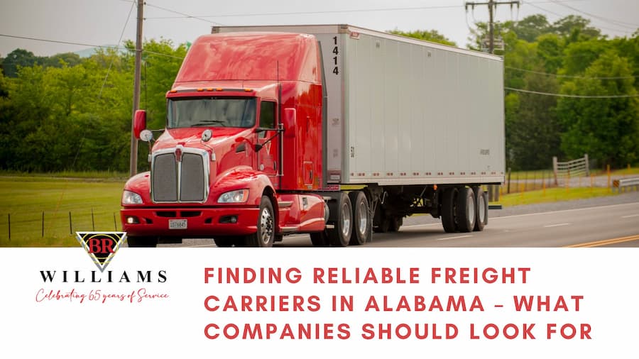 Finding Reliable Freight Carriers in Alabama – What Companies Should ...